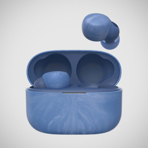 Sony LinkBuds S “Earth Blue” Model: Made From Recycled Plastic Water ...