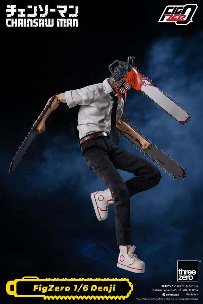ThreeZero Announced Chainsaw Man 1/6 Scale Action Figures, Pre-orders Happening Soon