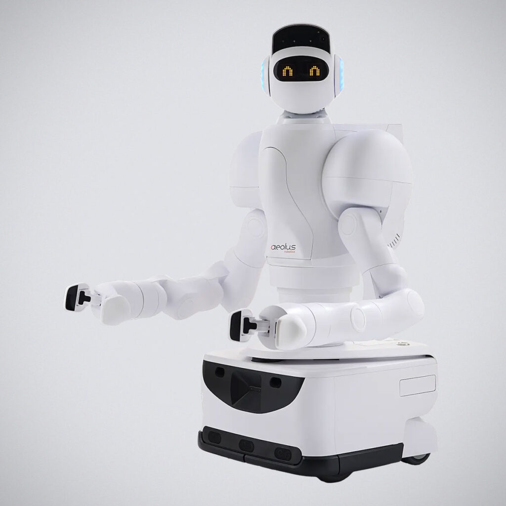 aeo Autonomous Dual-arm Humanoid Robot - It Does Not Need Legs To Be Capable