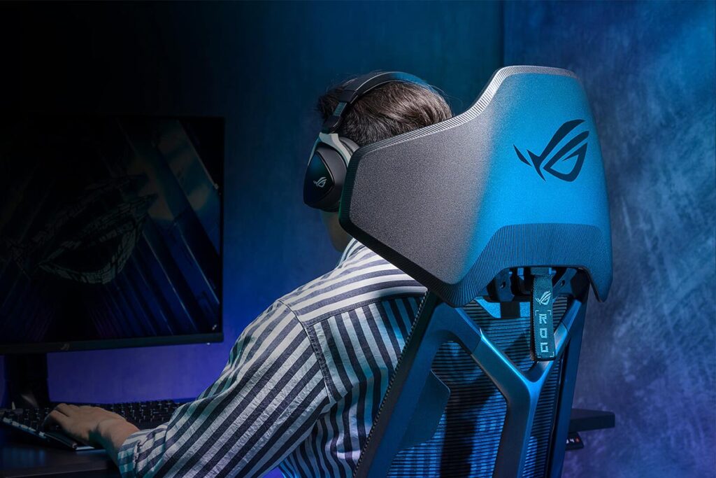 New ASUS ROG Destrier Ergo Gaming Chair Has Mobile Gamers Covered Too