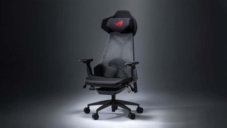 New ASUS ROG Destrier Ergo Gaming Chair Has Mobile Gamers Covered Too