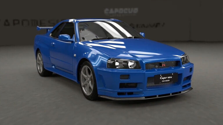 CAPO 1/8th Skyline GT-R R34 RC Kit: The Next Level Of Radio Controlled ...