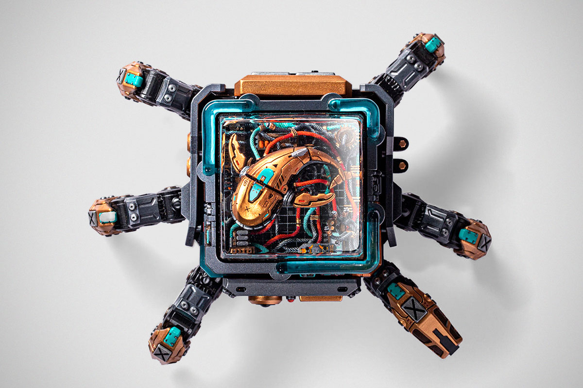 Dwarf Factory McWhale The Figure 2022: Keycap-Turn-Desktop Figurine