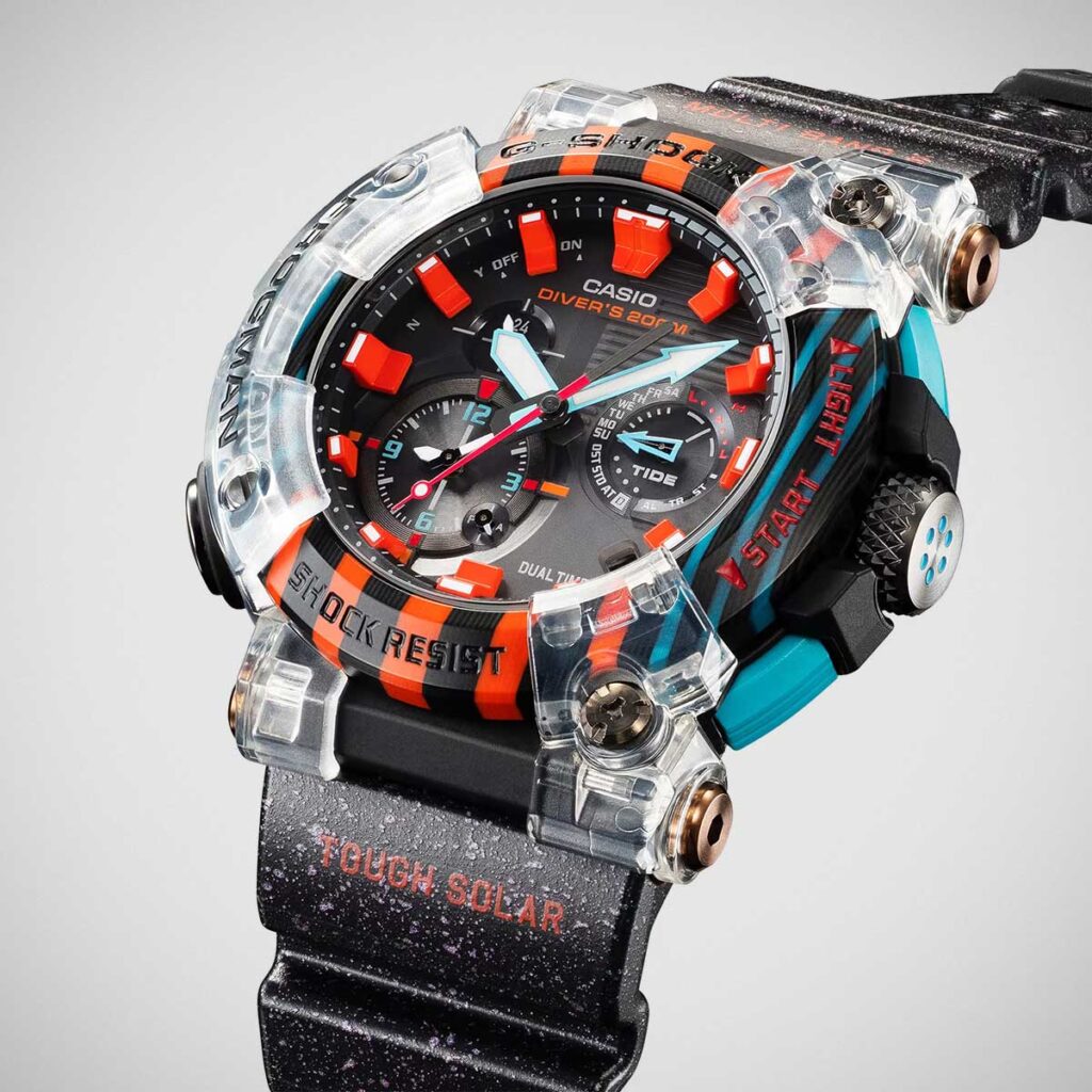 Casio Celebrates 30 Years of Frogman With G-Shock Poison Dart Frogman ...