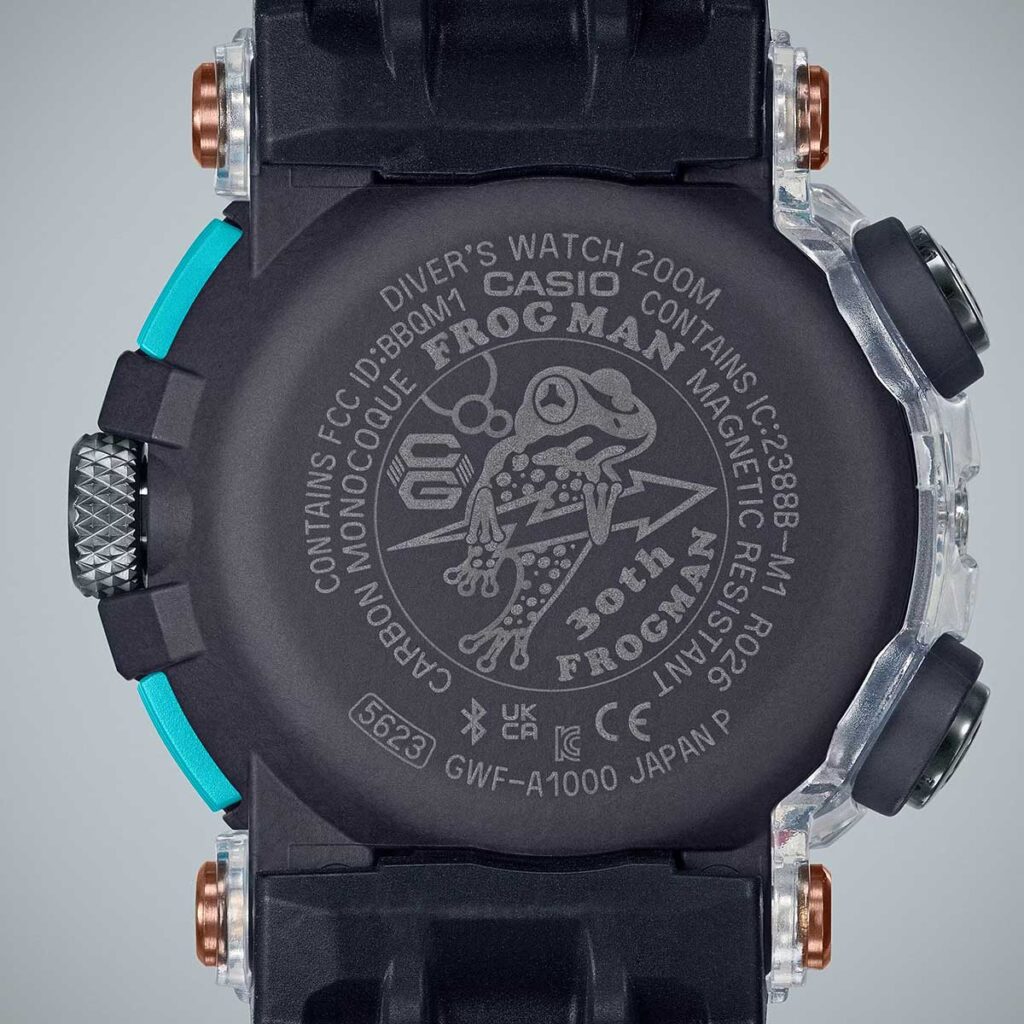 Casio Celebrates 30 Years of Frogman With G-Shock Poison Dart Frogman ...