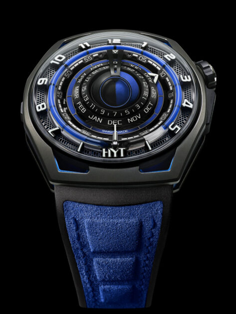 HYT Moon Runner Luxury Timepiece Has A Stunning 3D Moon Phase!