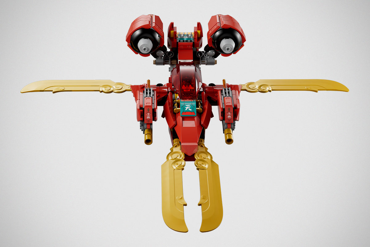 LEGO Monkey King Warrior Mech Upgraded To A Beefy Monkey King Mech Ultra
