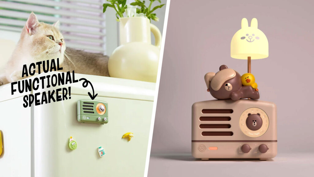 Muzen OTR Sticker Bluetooth Speaker And Super Cool LINE FRIENDS Edition ...