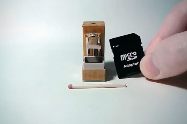 Behold! The World’s Smallest 3D Printer And Yes, It Prints!