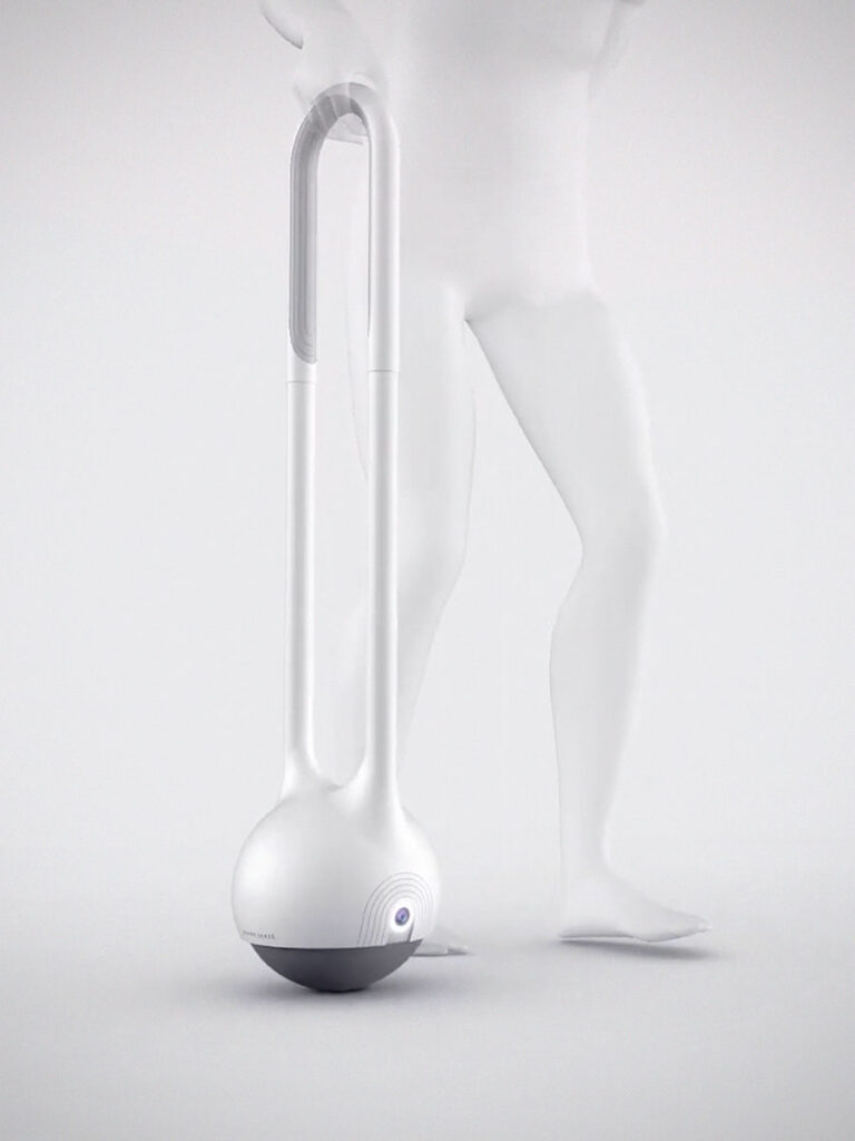 Stride Senze Is A Robotic Walking Cane That Proactively Aids In Walking