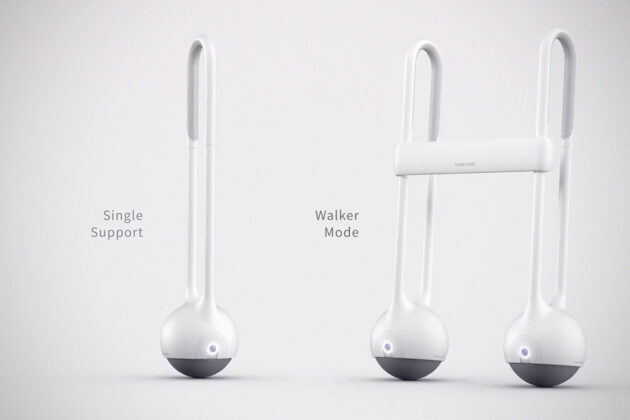 Stride Senze Is A Robotic Walking Cane That Proactively Aids In Walking