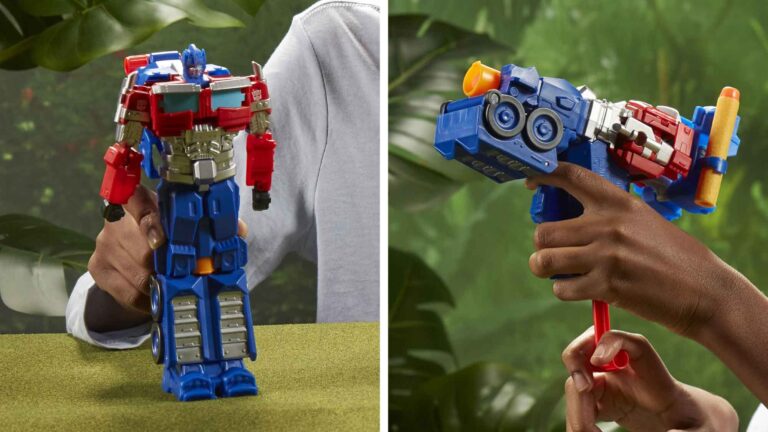 This Transformers Optimus Prime Toy Converts Into A Single-shot NERF ...