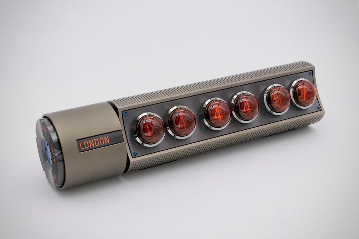 Adatte Design Nixie Time Zone Clock V2: Nixie Tube Clock Goes All-out ...