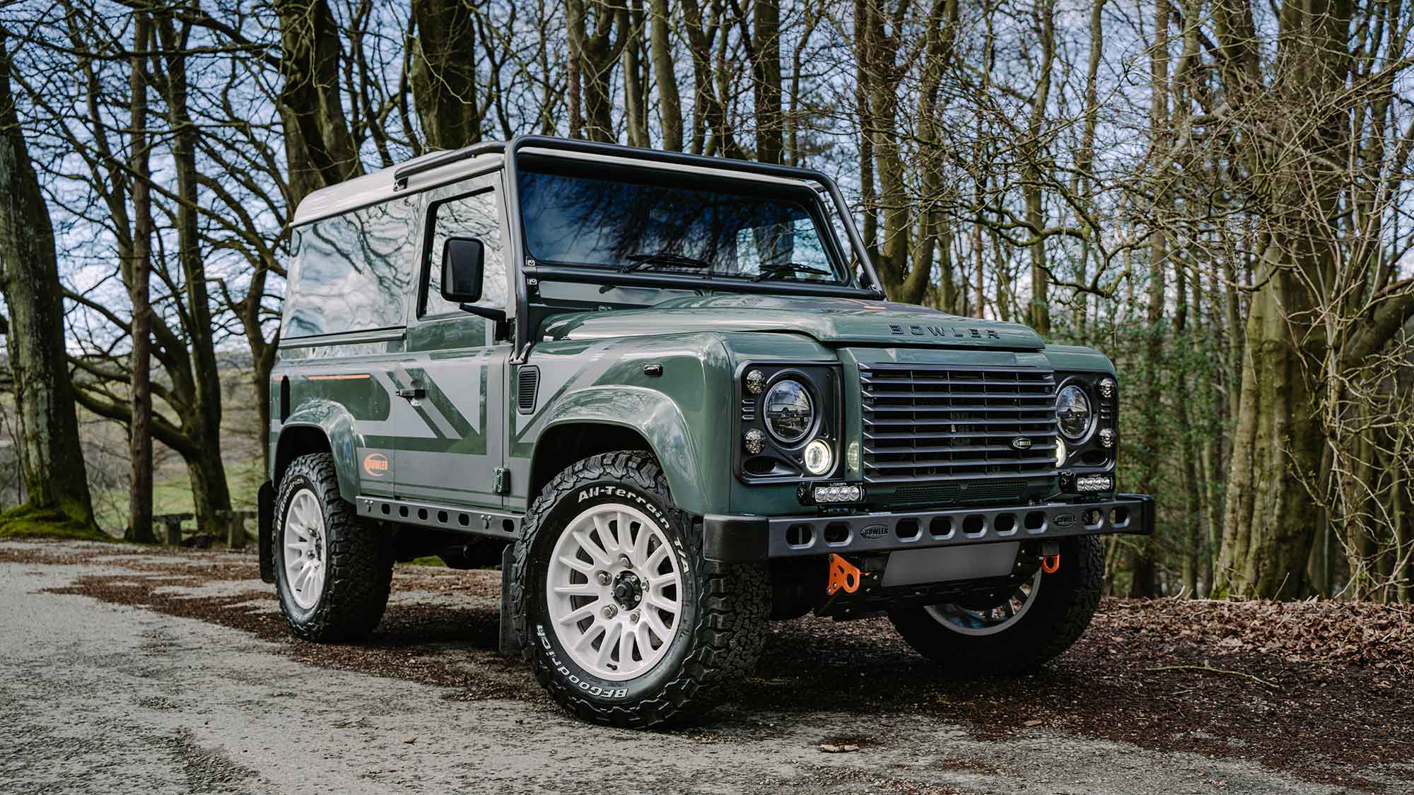 Bowler Marks 100th Full Commission Of A 90 Wheelbase Defender With This