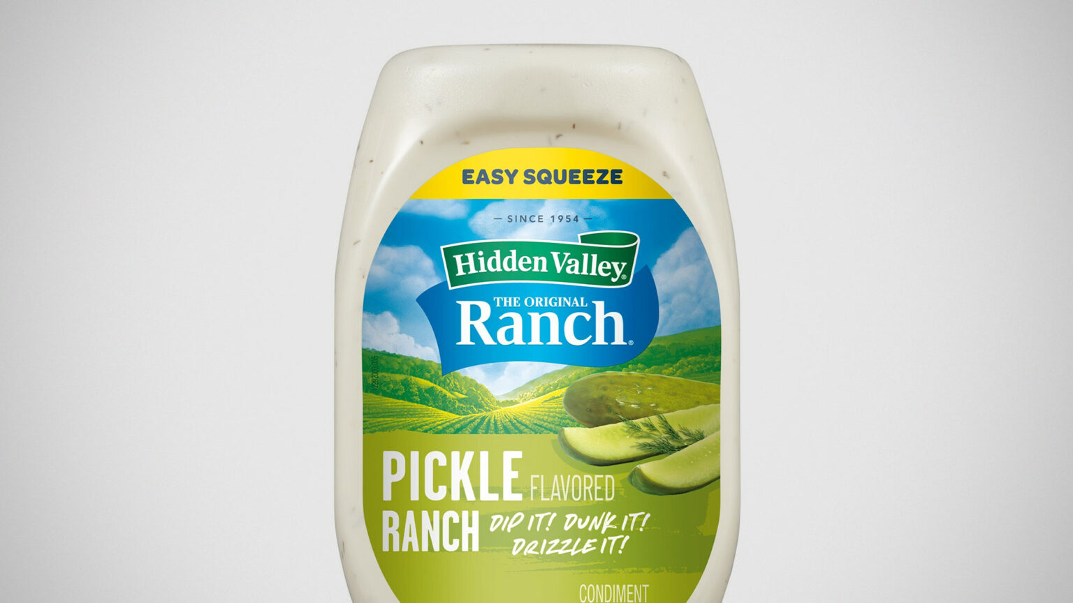 Ranch Dressing Now Comes In Pickle Flavor