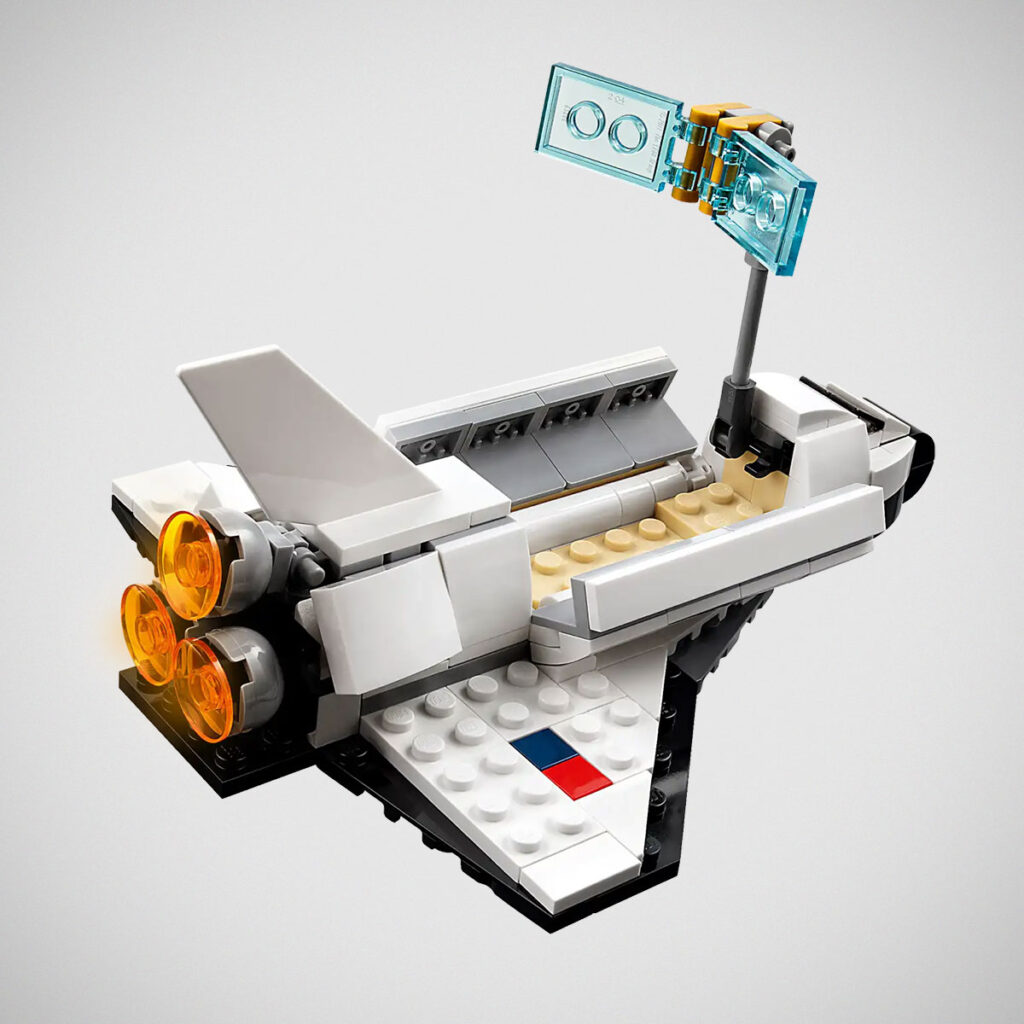 LEGO Creator 3-in-1 Space Shuttle Is Perfect For Kids As It Is For ...