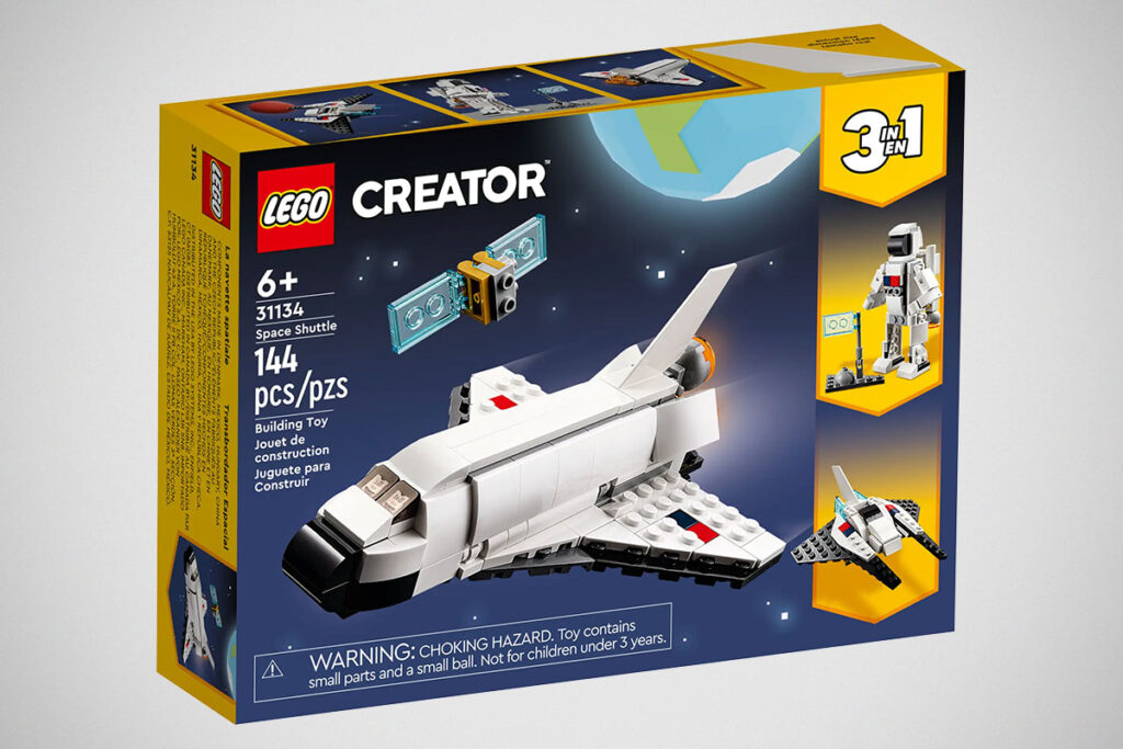 LEGO Creator 3-in-1 Space Shuttle Is Perfect For Kids As It Is For ...