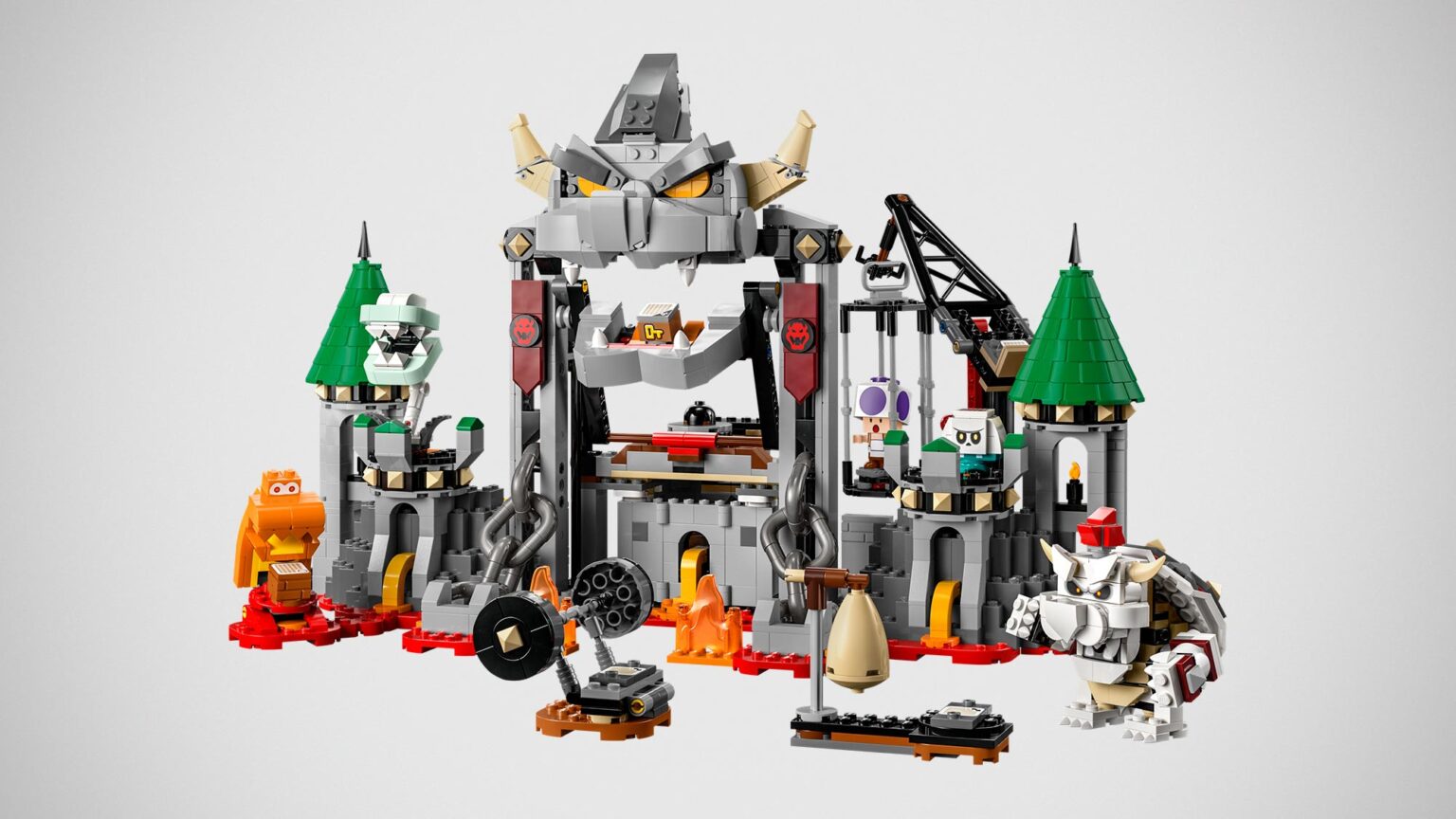 LEGO Super Mario Dry Bowser Castle Battle Expansion Set (71423) Unveiled