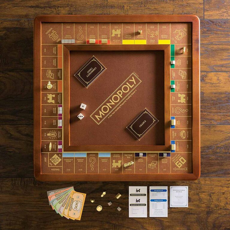 Monopoly Goes Luxury, Has Faux Leather, Real Wood Cabinet Instead Of A ...