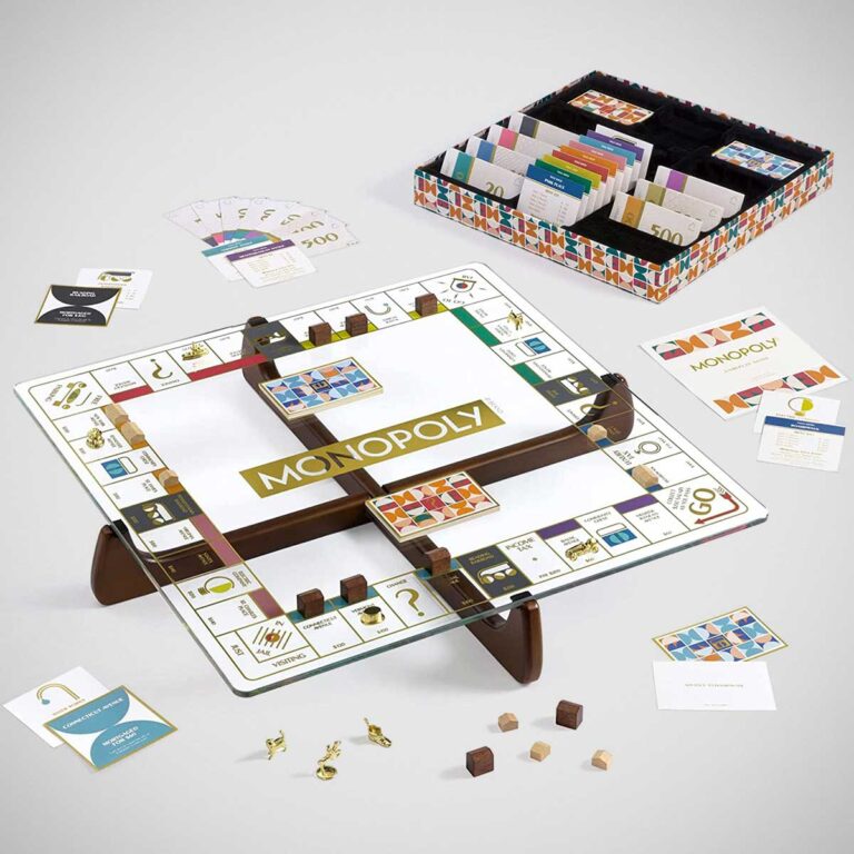 Monopoly Goes Luxury, Has Faux Leather, Real Wood Cabinet Instead Of A ...