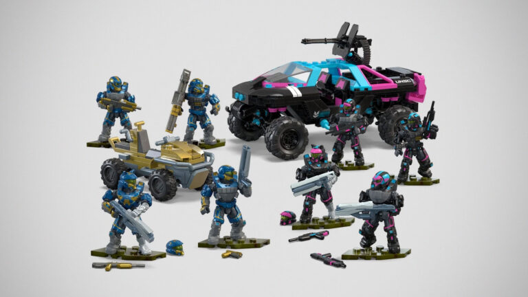 Fan Voted MEGA Halo Multiplayer Mayhem Building Toy Kit Is Available ...