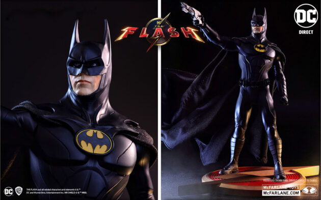 McFarlane The Flash Movie Toys Revealed, Included Michael Keaton’s ...