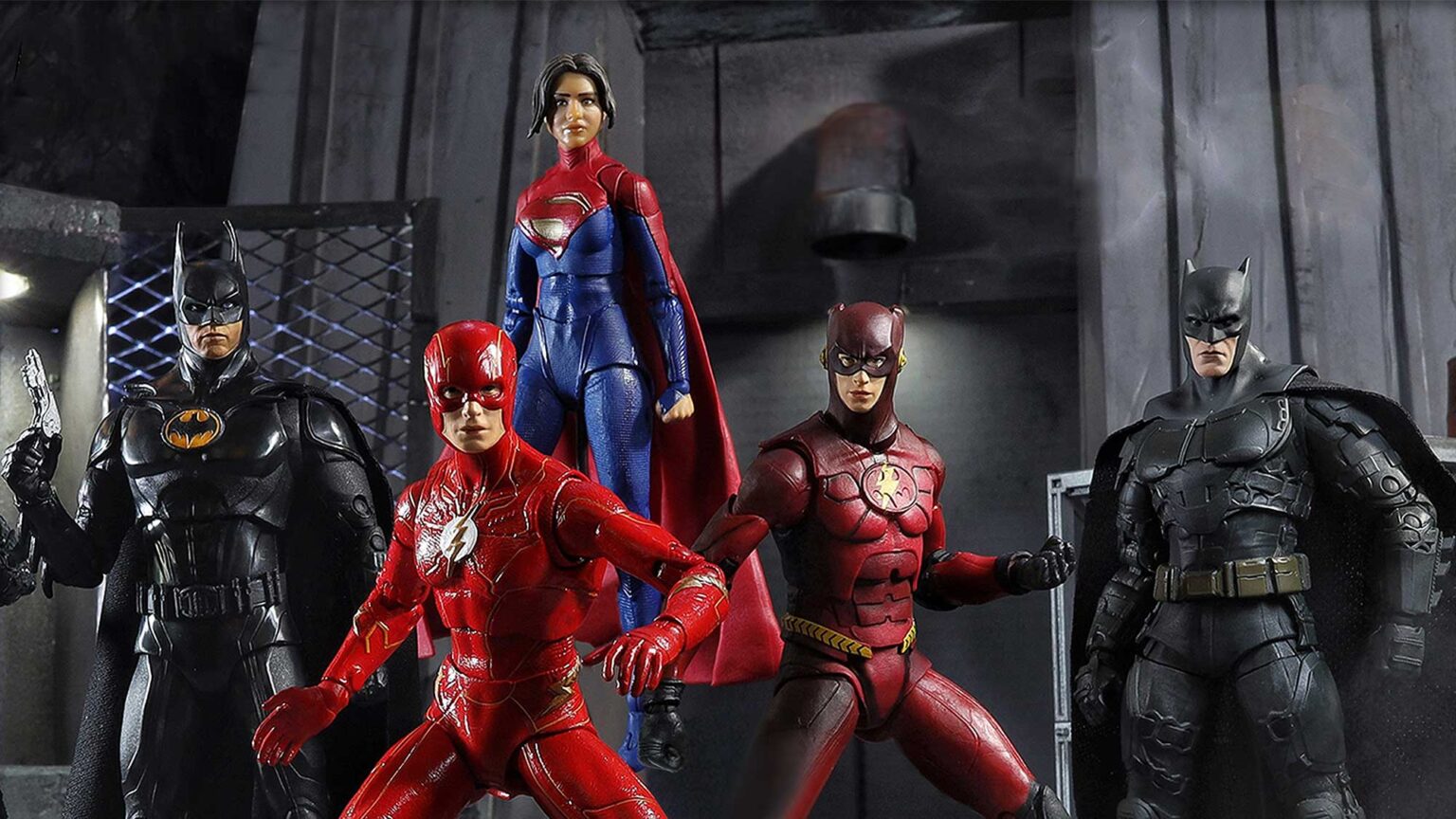 McFarlane The Flash Movie Toys Revealed, Included Michael Keaton’s ...