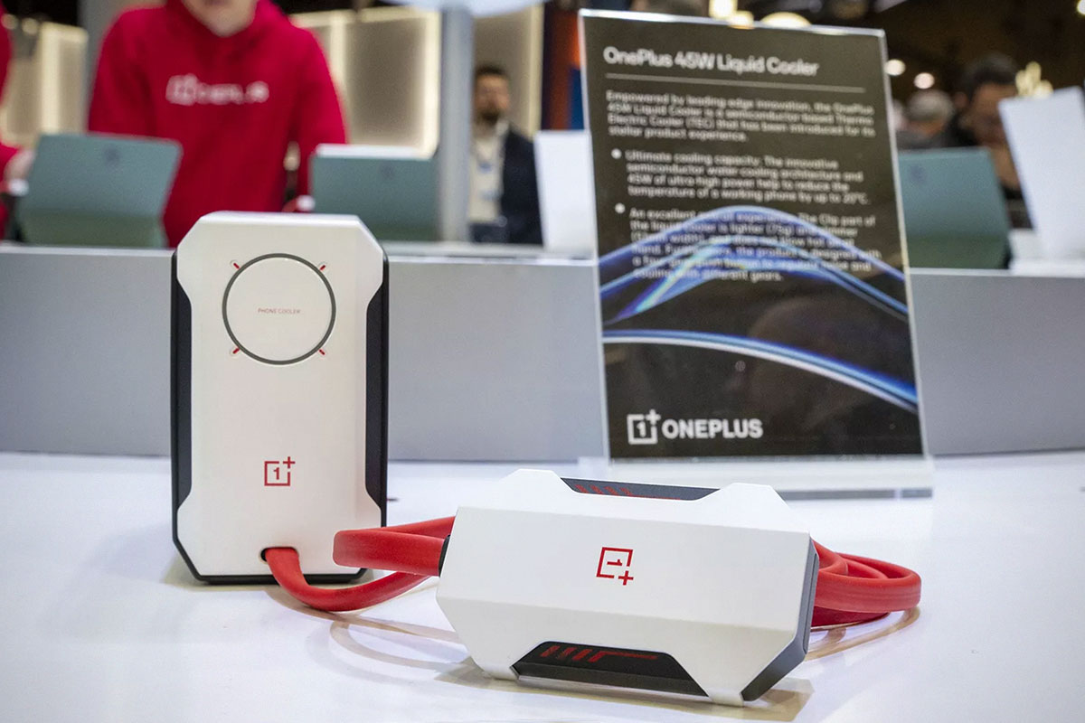 OnePlus 45W Liquid Cooler For Smartphone Has An External, Desktop Power ...