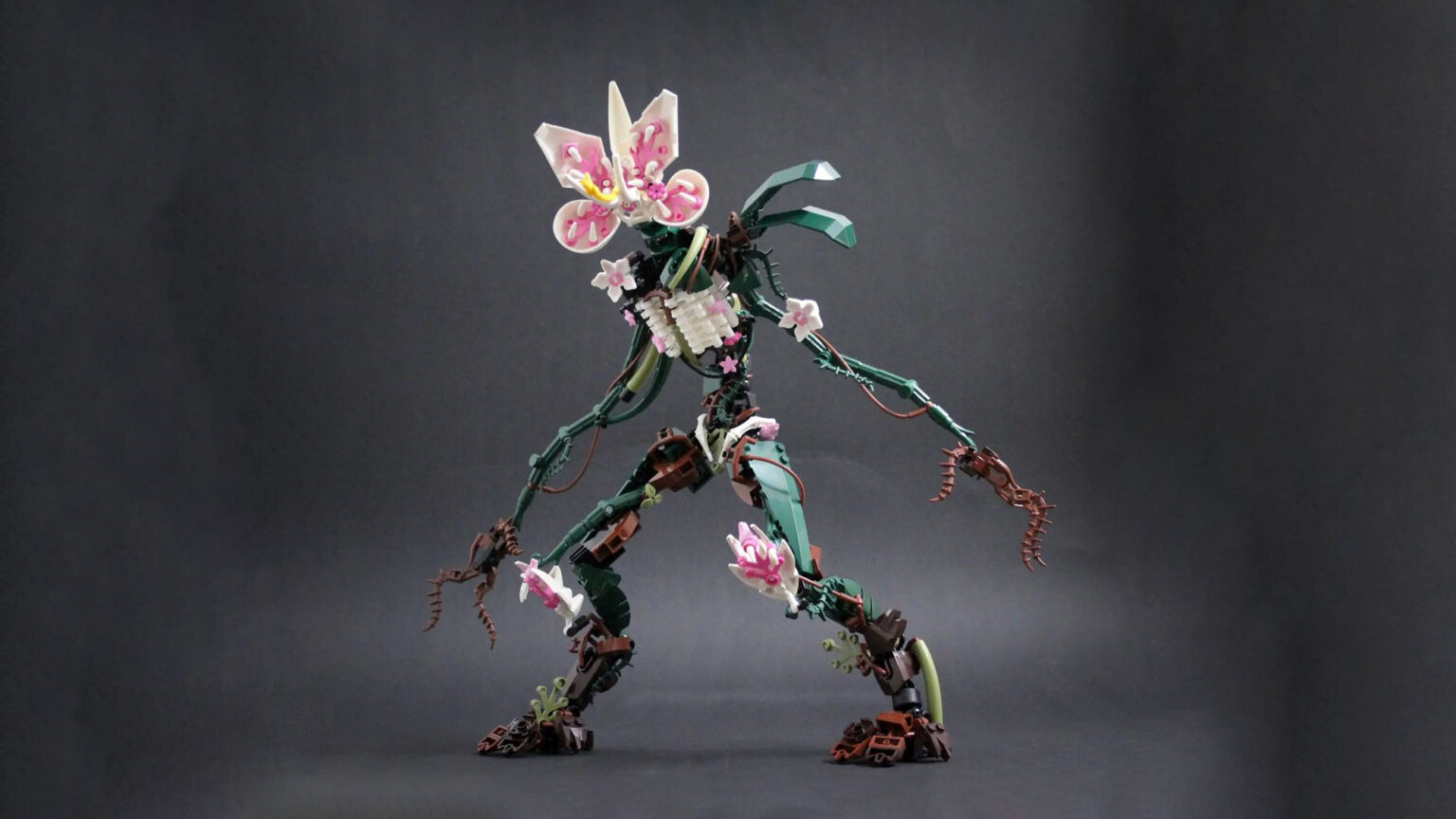 The Demogorchid LEGO MOC By Joss Woodyard: LEGO Orchid Set Meets ...