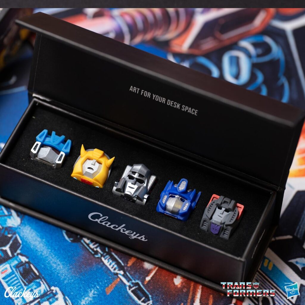 Transformers Artisan Keycap Pack And Desk Mats By Clackeys Are ...
