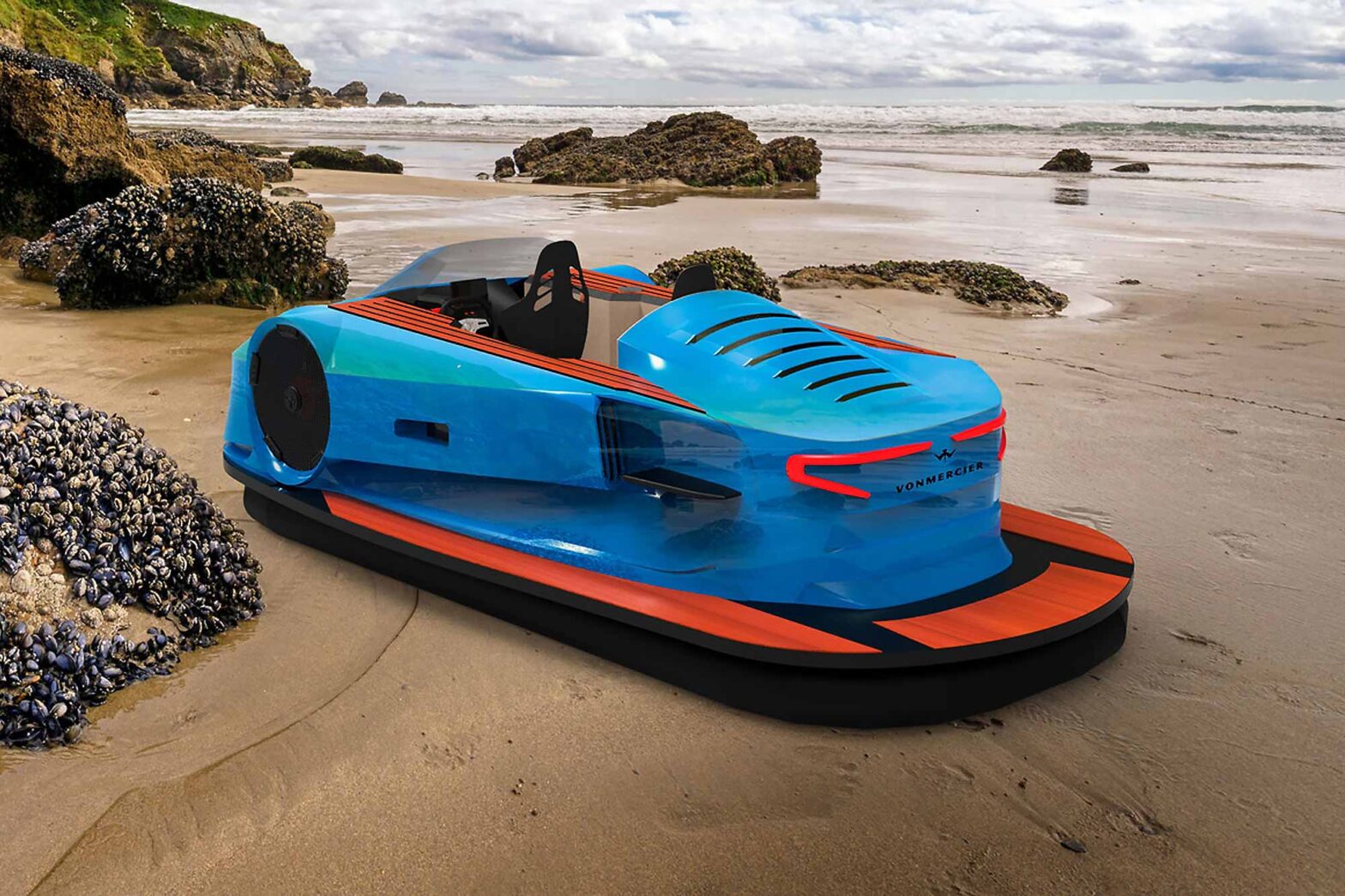 VONMERCIER Arosa Electric Hovercraft Might Just Be The Supercar Of ...