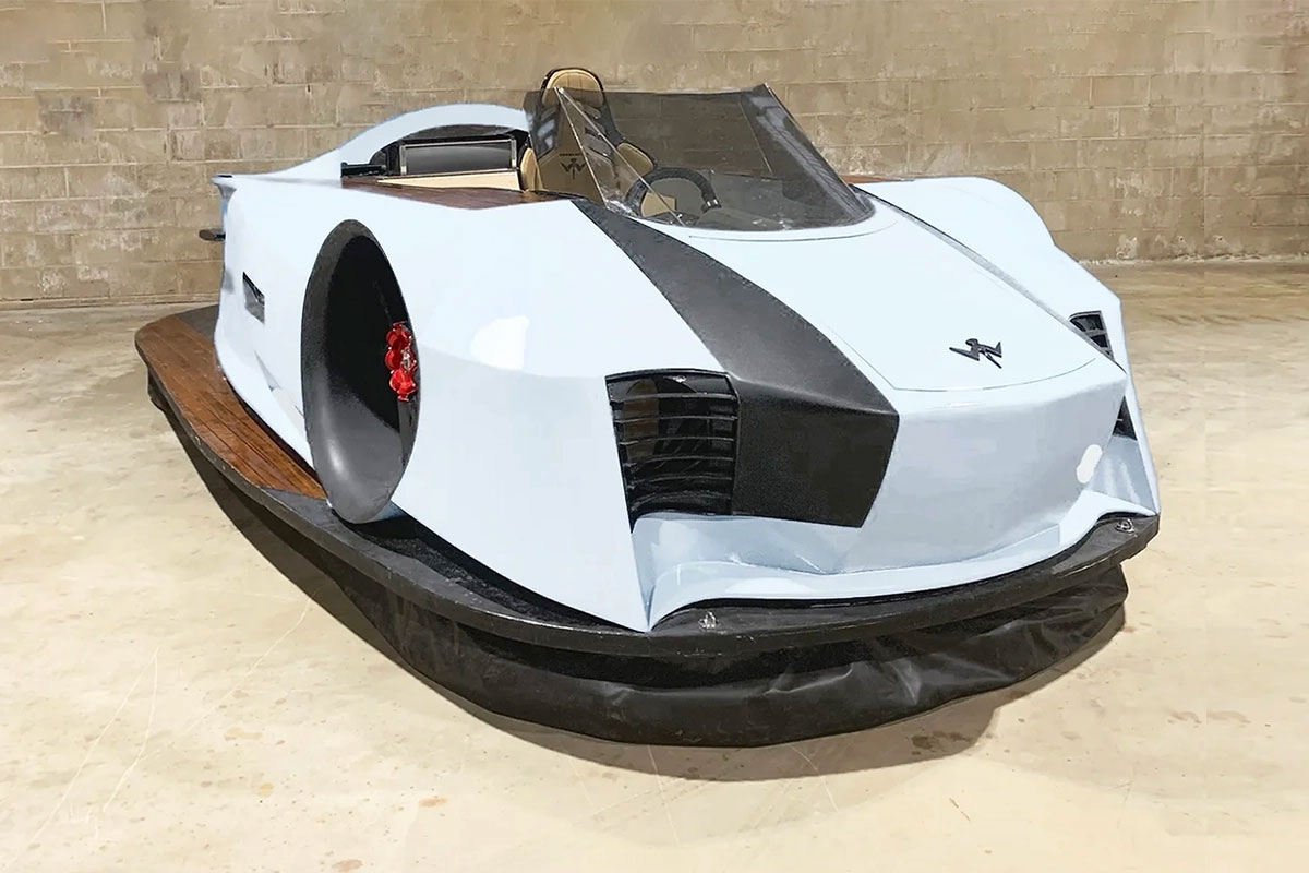 VONMERCIER Arosa Electric Hovercraft Might Just Be The Supercar Of ...
