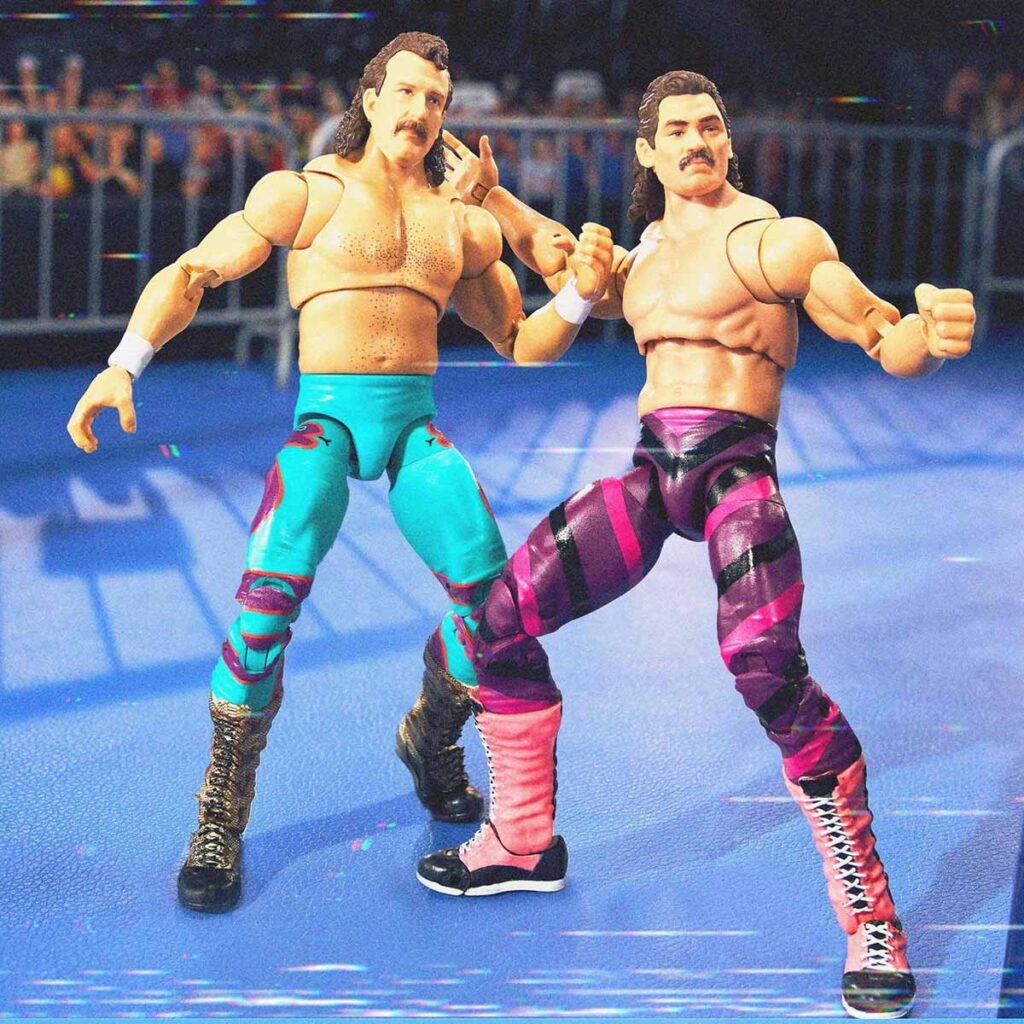 WWE Coliseum Collection Jake “The Snake” Roberts & “Ravishing” Rick Rude 2-Pack