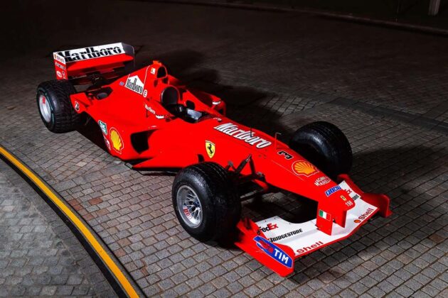 2000 Ferrari F1-2000 Formula 1 Car, The Ride That Made Michael ...