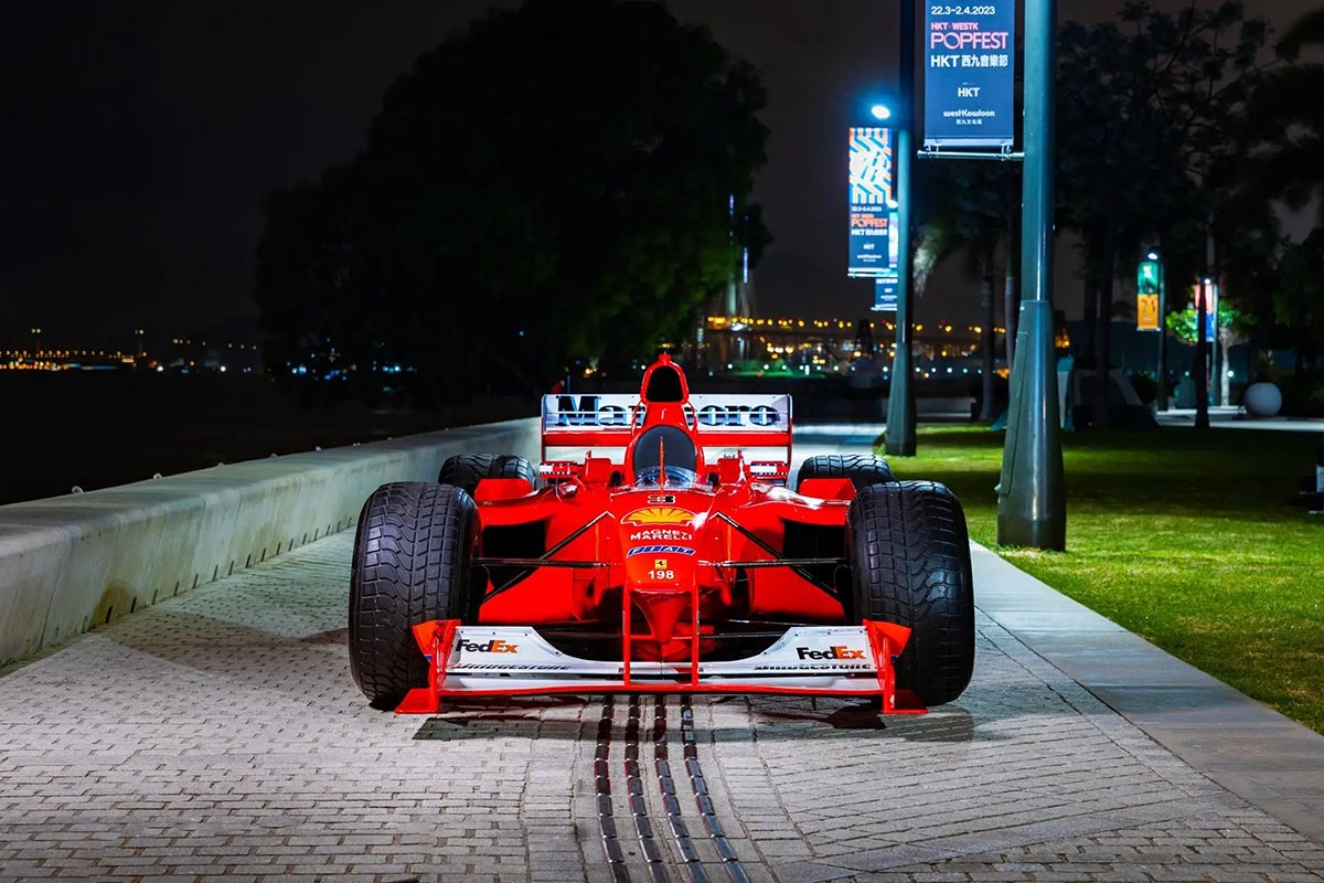 2000 Ferrari F1-2000 Formula 1 Car, The Ride That Made Michael ...