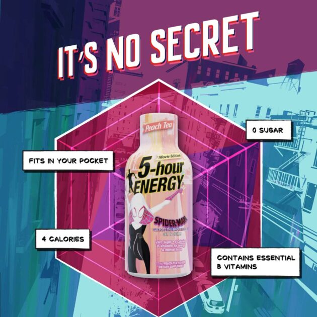 5-hour ENERGY X Spider-Man: Across The Spider-Verse Branded Pack With ...