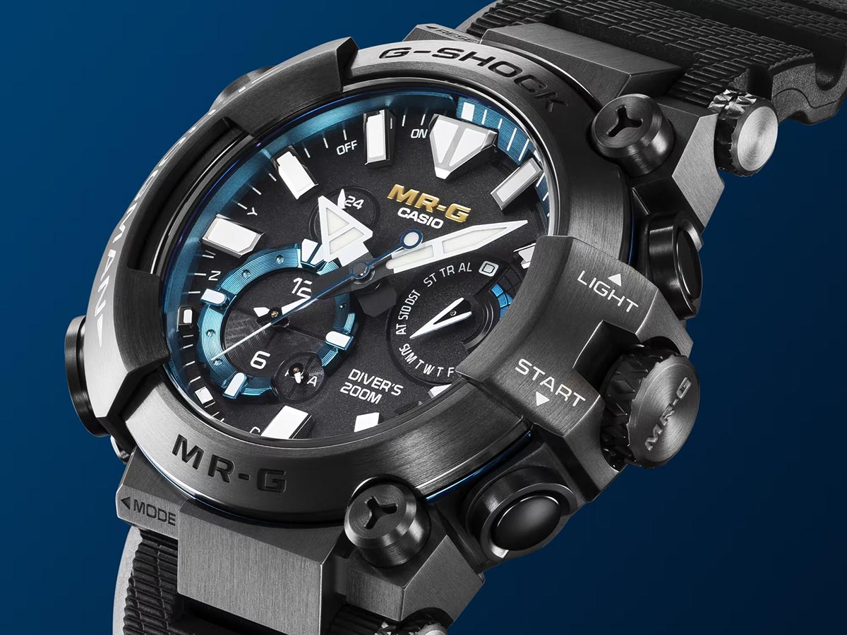 Casio Marries MR-G Styling With Frogman’s Rugged Design To Result In A ...