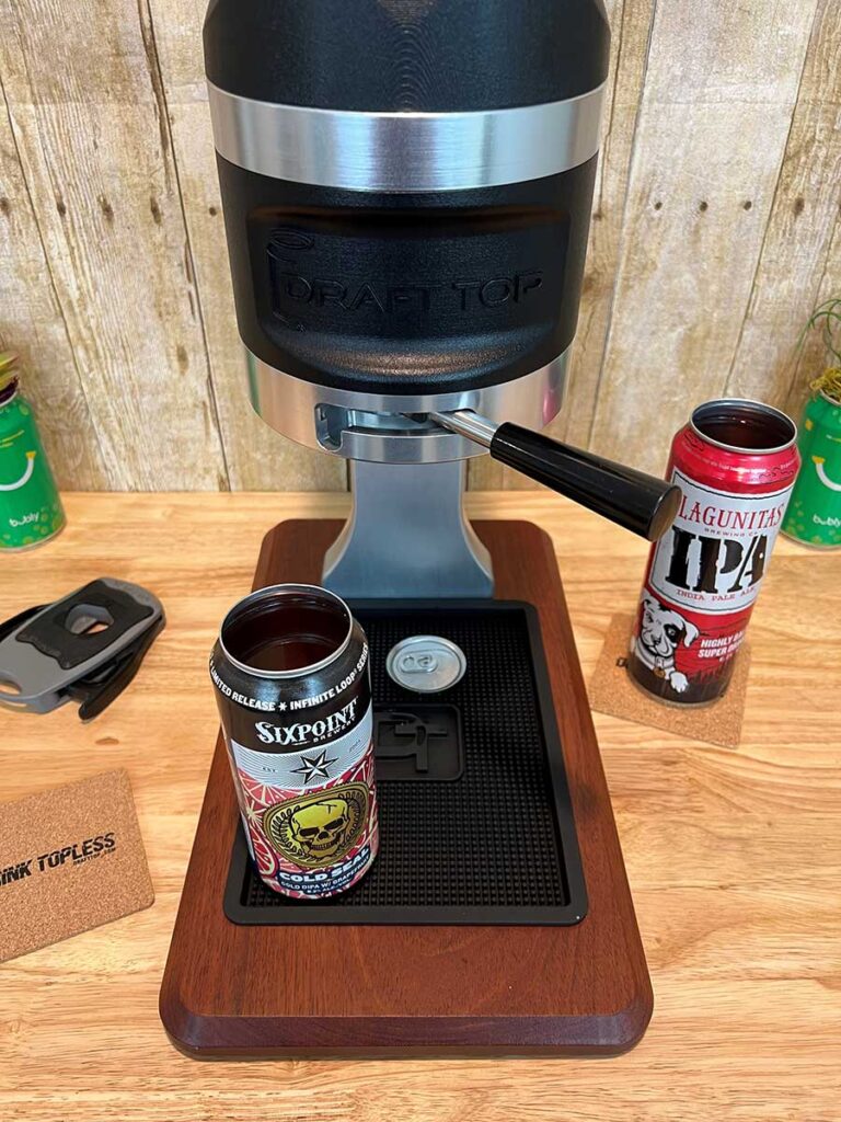 Draft Top Goes PRO With A Countertop Device That Makes Any Can Beverage ...