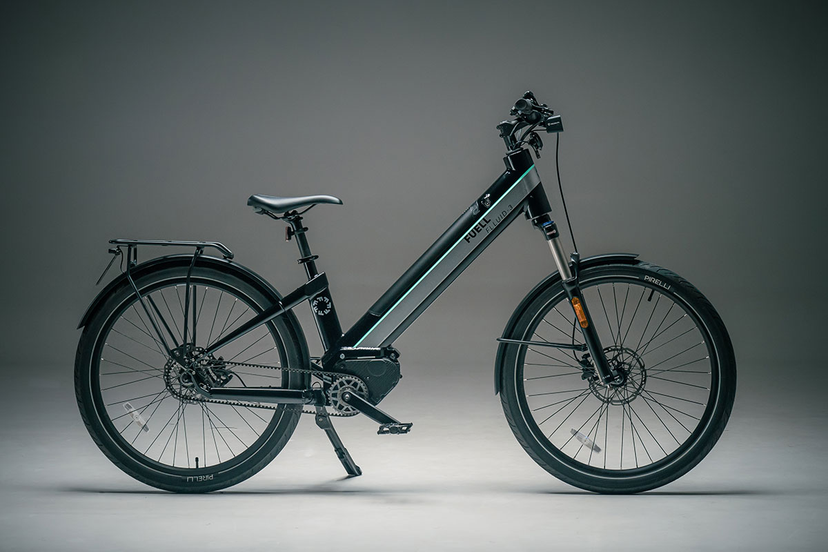 FUELL Flluid Electric Bicycle: “The World’s Longest Range E-Bike”