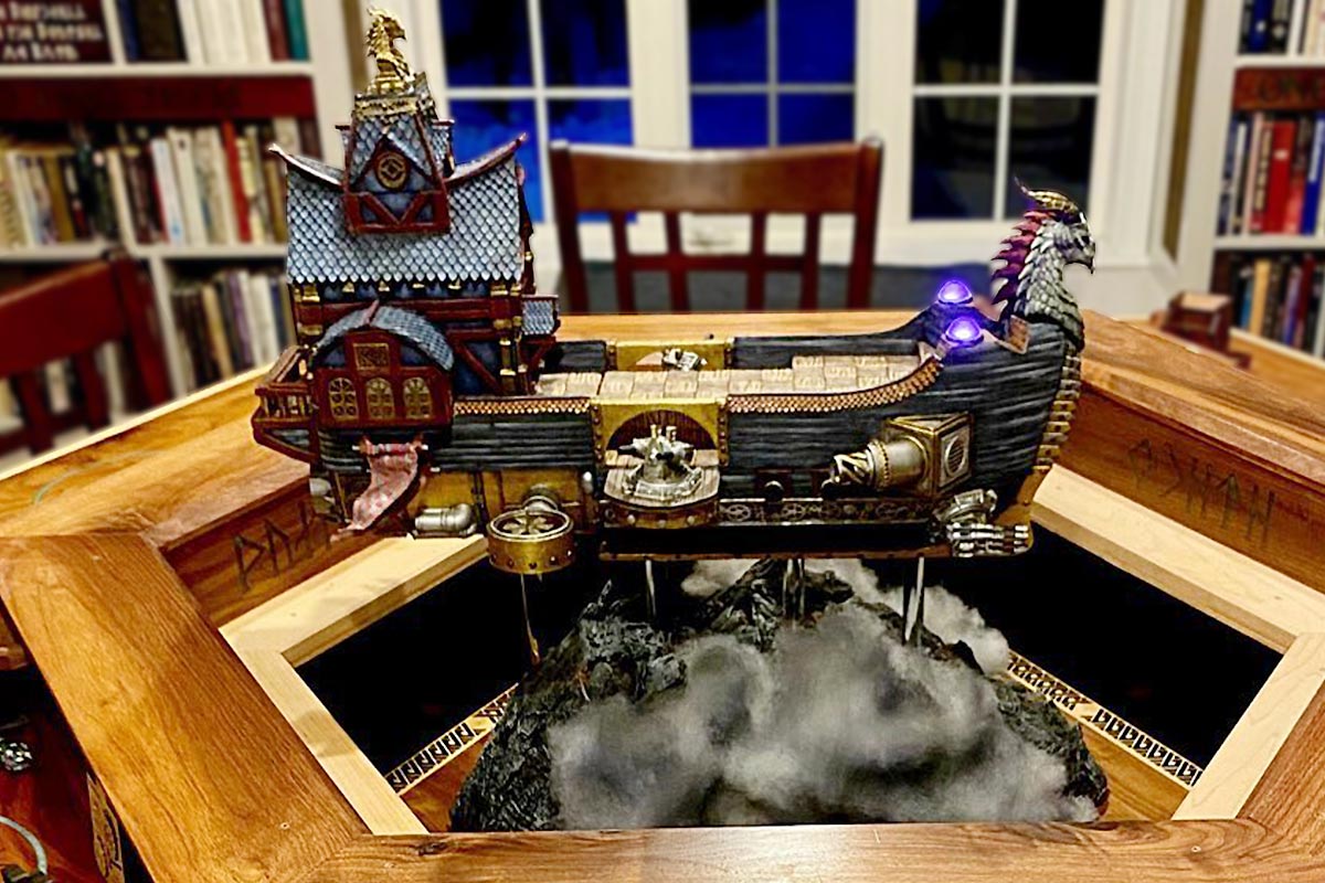 Flying Ship For Tabletop Gaming By Tabletop WitchCRAFT Is Absolutely ...