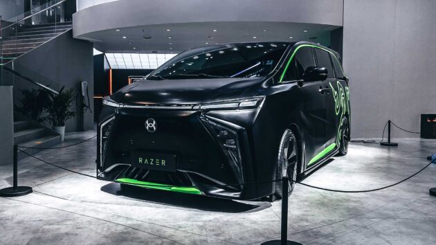 This Is HYCAN V09 Razer Edition Concept MPV And It’s A Mobile Esports Fortress!