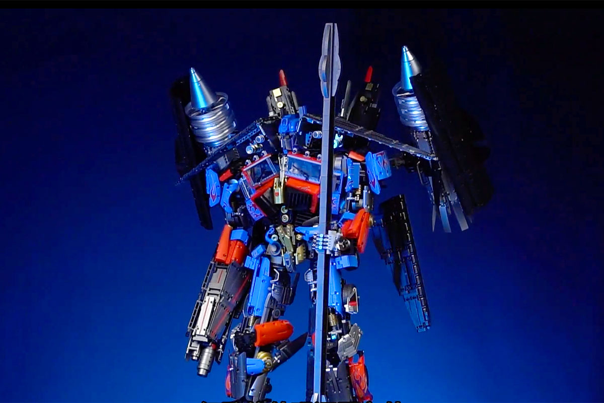 This Third-Party Brick-built JetPower Optimus Prime Has Over 8,000 ...