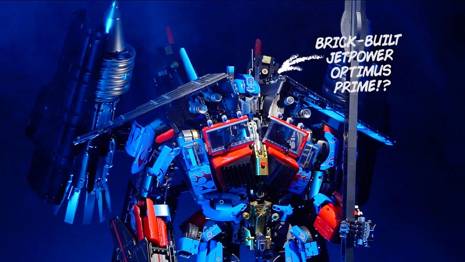 This Third-Party Brick-built JetPower Optimus Prime Has Over 8,000 ...