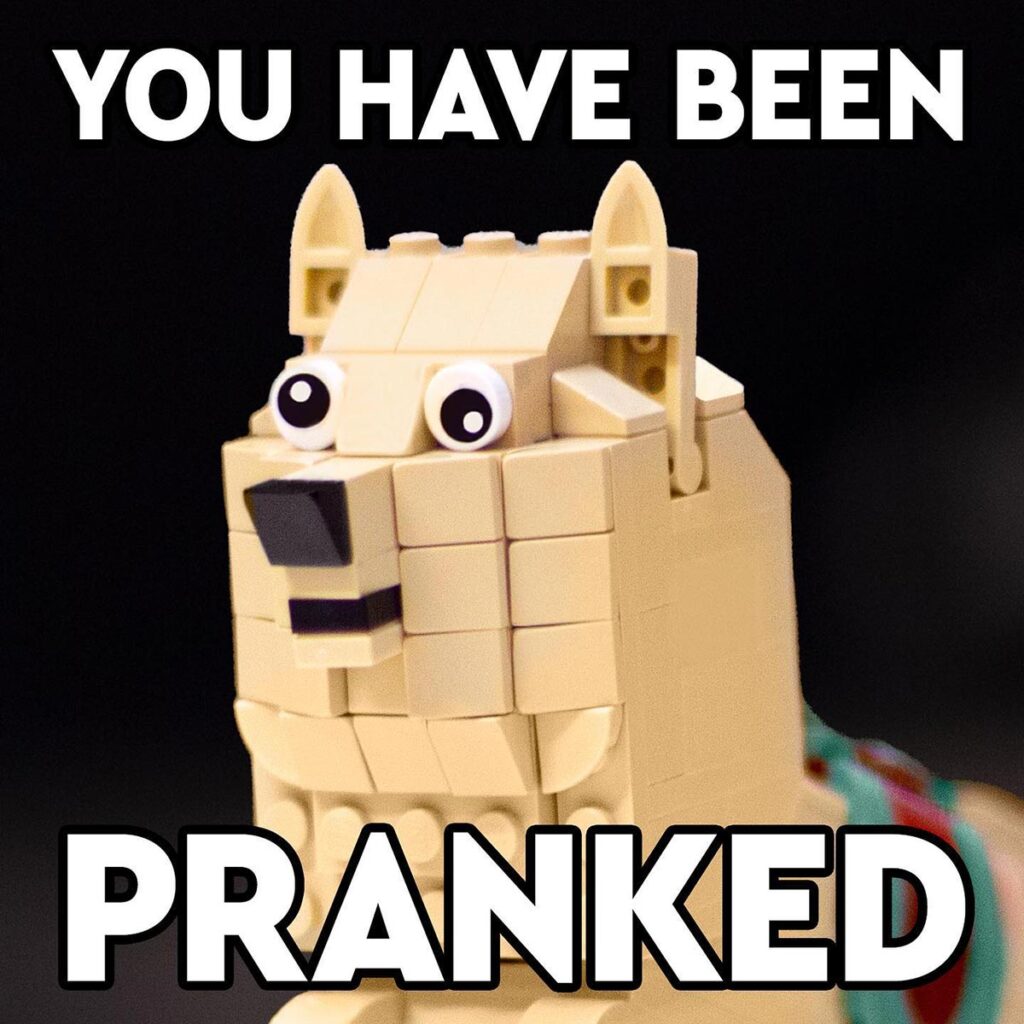 LEGO’s First April Fool’s Prank LEGO Set It Literally Not For Everyone