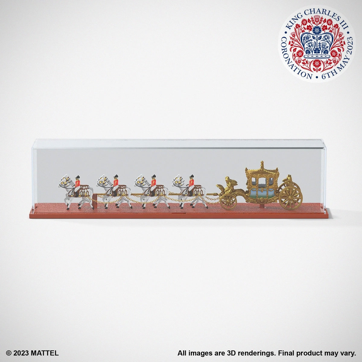 Mattel Celebrates King Charles III’s Coronation With A 1/64 Coronation ...