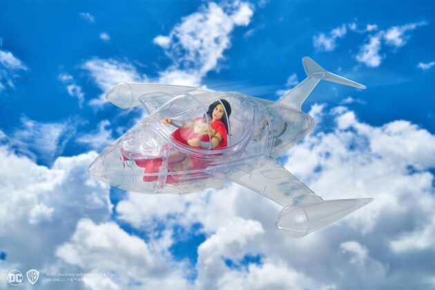 McFarlane Toys Wonder Woman Invisible Jet Toy: Toon-accurate Invisible ...