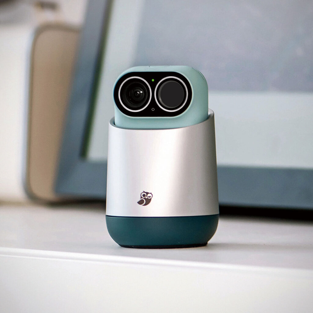 This Owl-like Vlogging Camera Also Doubles As A 360° Home Surveillance ...