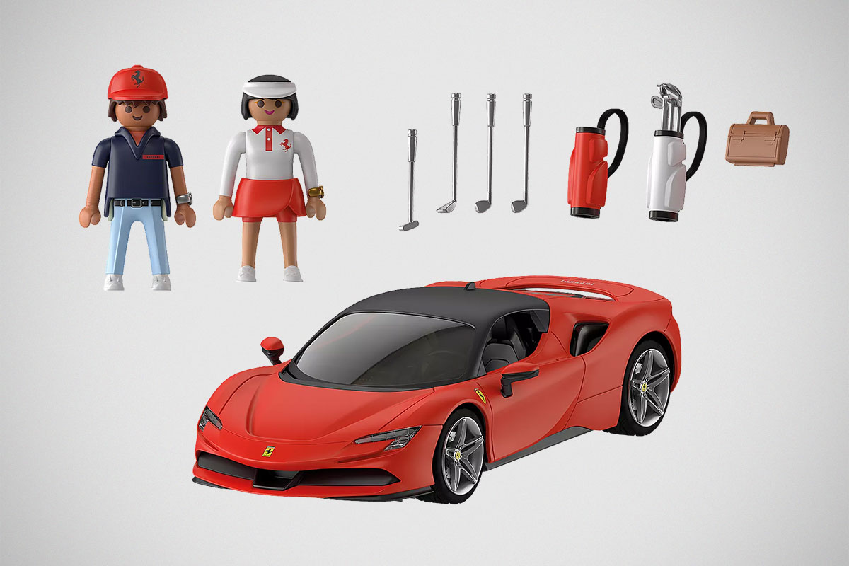 The New Playmobil Ferrari SF90 Stradale Looked More Like A Scale Model ...