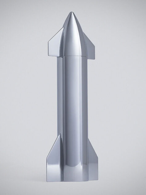 SpaceX Starship Torch Is Also A 1:200 Scale Model Of SpaceX’s Starship ...