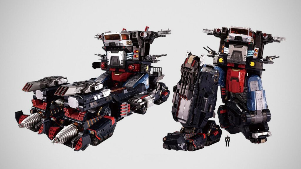 Takara Tomy Diaclone DA-95 Robot Base: Land Mobile Battleship: Playability Overload